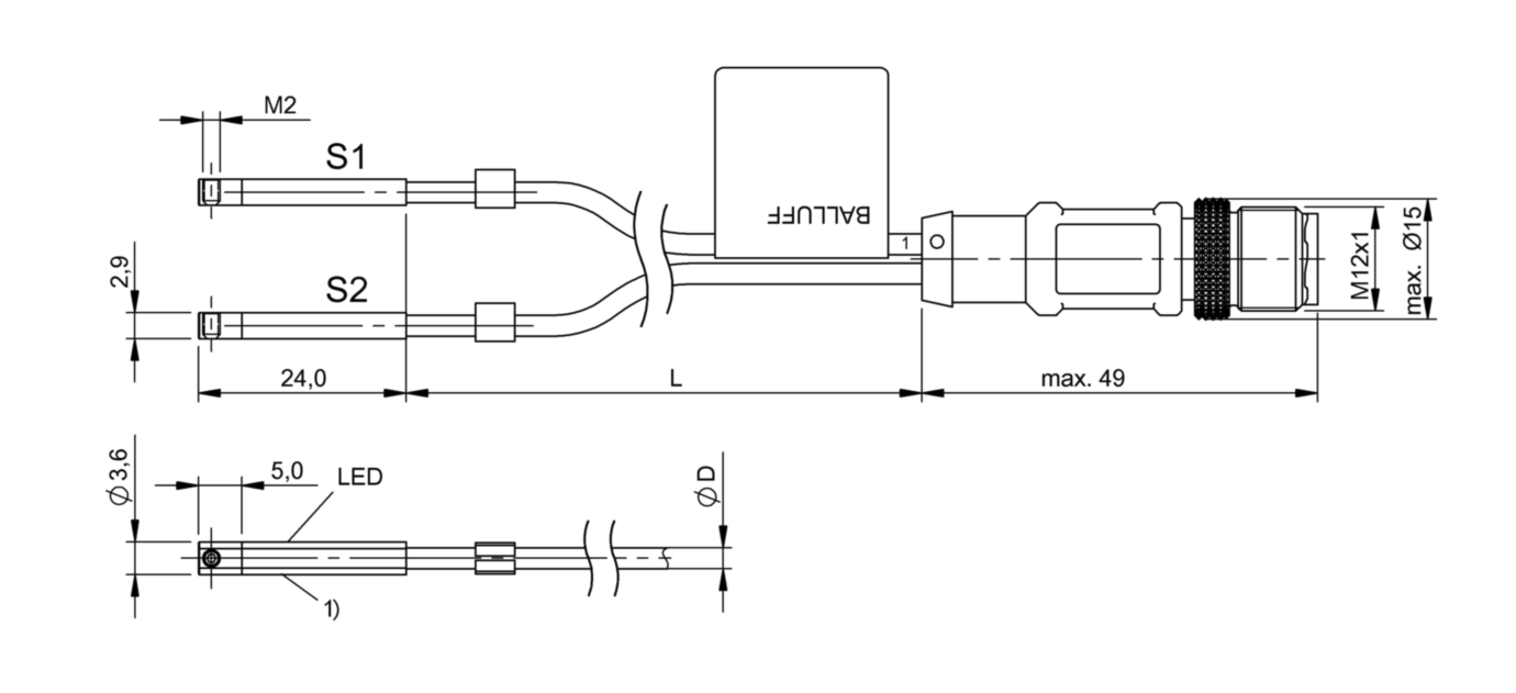 BMF00J2 (BMF 233K-PS-C-2A-SA95-S4-00,3) Magnetic field sensors for C ...