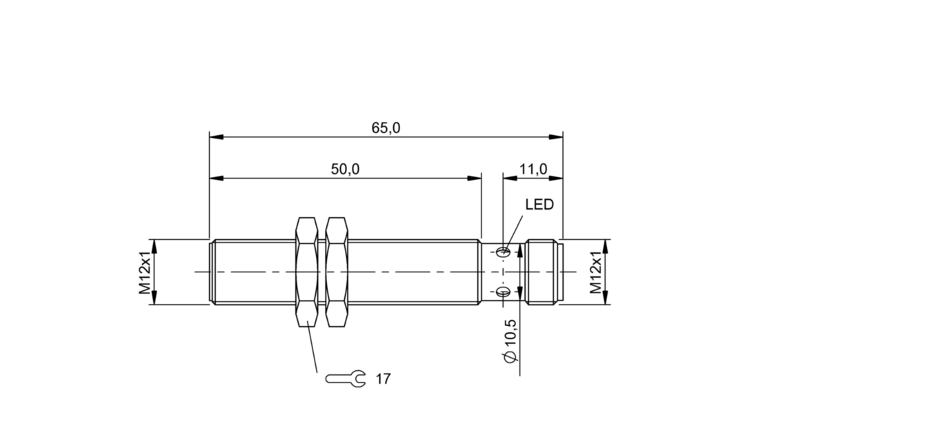 BES05F9 (BES M12MI-PSC40B-S04G-M02) Inductive standard sensors - BALLUFF