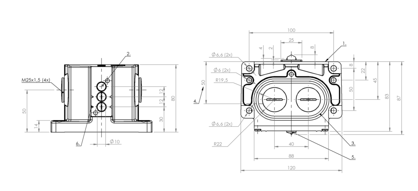 BNS00TZ (BNS 813-D03-D12-100-55-FD-0166) Mechanical multiple position ...