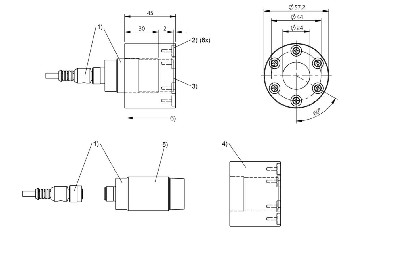BAM0323 (BAM FS-IC-008-M30-Y) 通用型支架 - BALLUFF