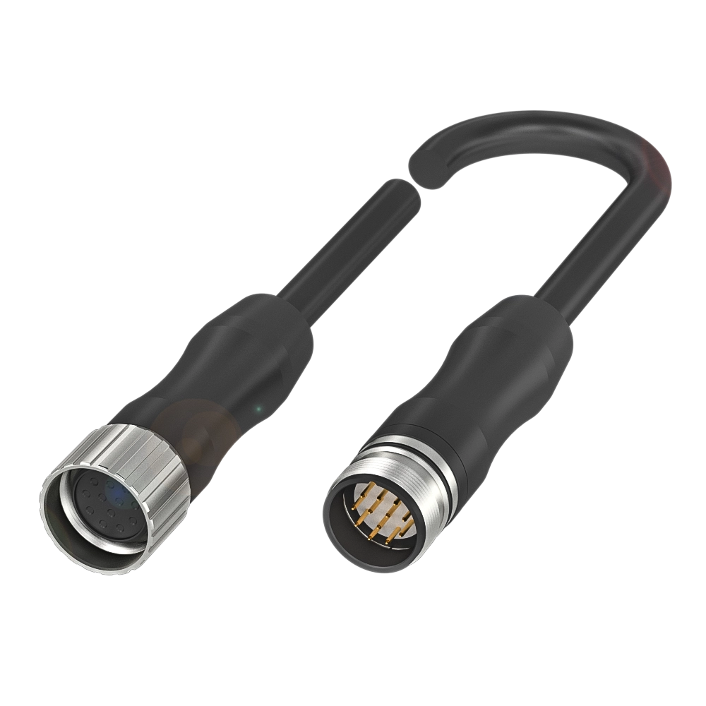 BCC0FYF (BCC M61C-M61C-30-373-PX0CP5-010) Double-ended cordsets - BALLUFF USA